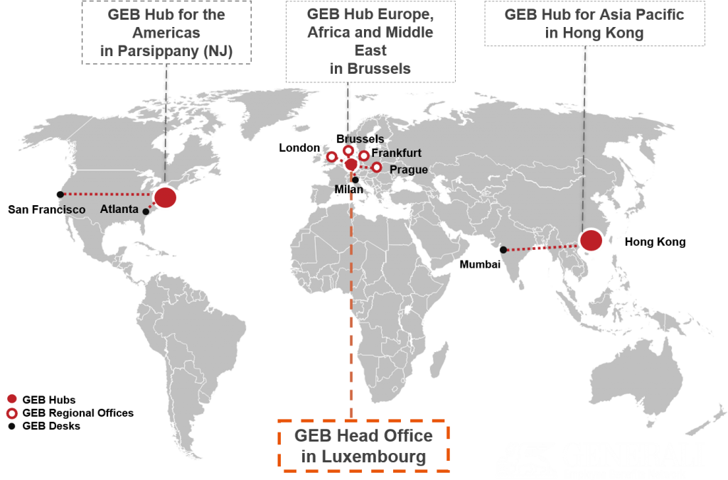 Geographical footprint | GEB